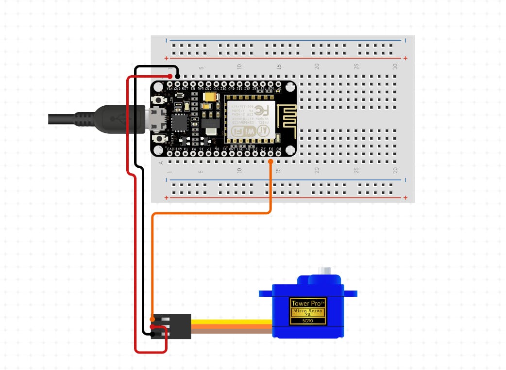 Interfacing Servo Motor With Nodemcu Steps With Pictures