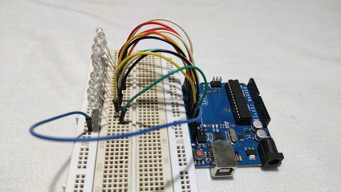 Simple Vu Meter Using Arduino Arduino Project Hub