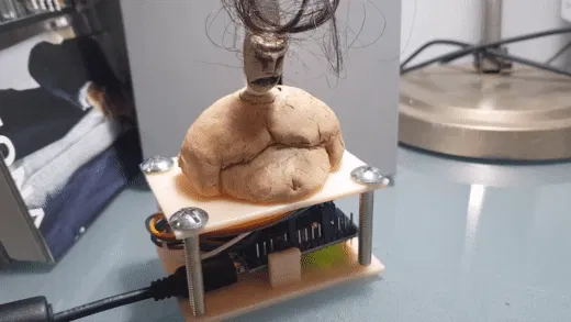 Animatronic Dancing Head with Arduino Nano - Hackster.io