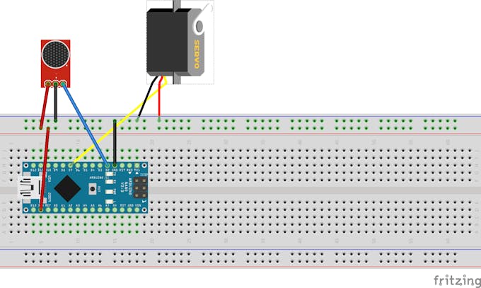 Animatronic Dancing Head with Arduino Nano - Arduino Project Hub