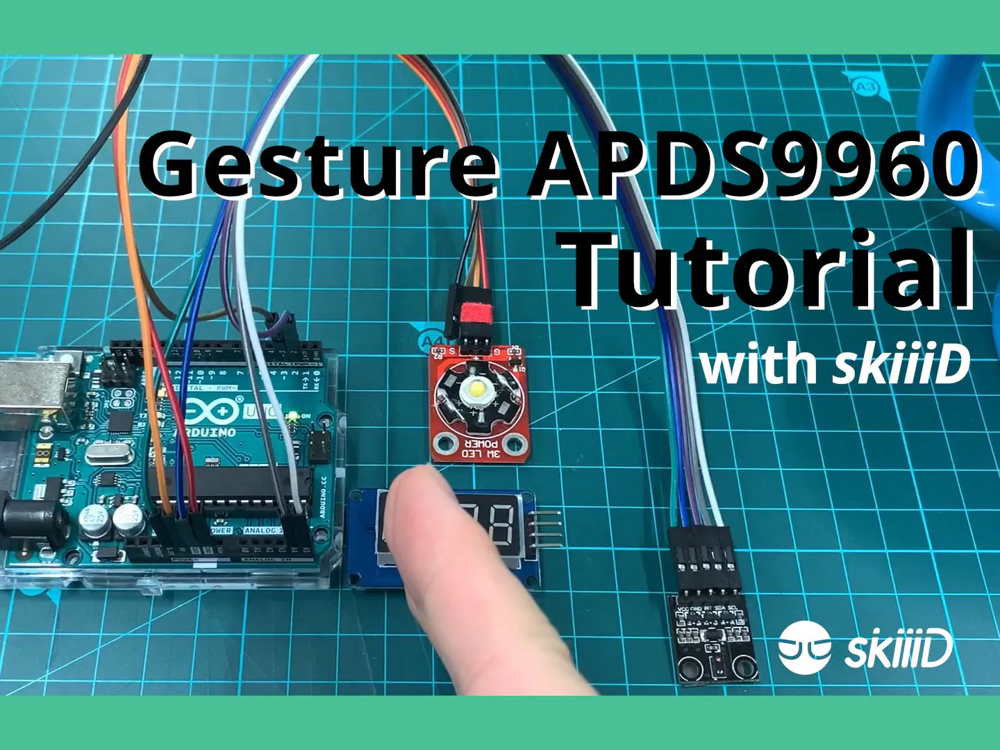 How to use Gesture APDS9960 - Hackster.io