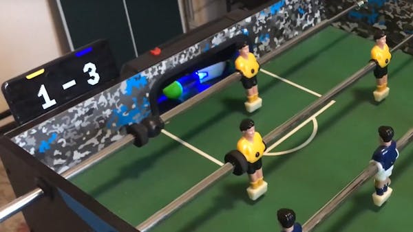 Every Foosball Table Needs This Electronic Scoring System - Hackster.io