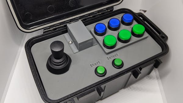 This DIY Arcade Controller Brings the Fun Anywhere - Hackster.io