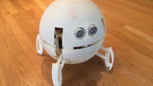 Spherical Robot Deploys Four Legs To Walk - Hackster.io