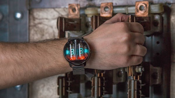 Futuristic Nixie Tube Watches Powered by Vacuum Fluorescent Displays ...