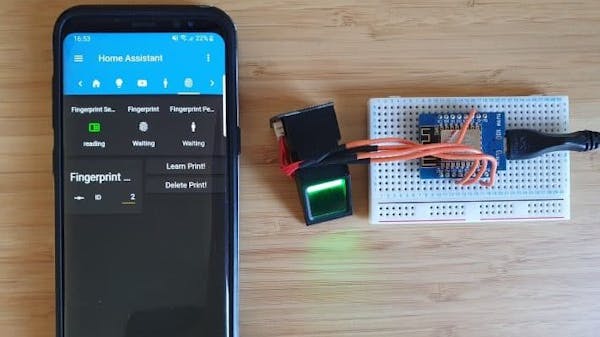 Interfacing a Fingerprint Sensor with Home Assistant - Hackster.io