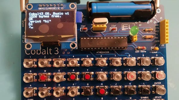Go Back to the BASICs with the Cobalt 3 Pocket Retro Computer - Hackster.io