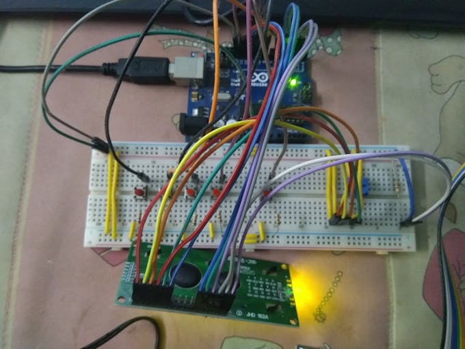 Electronic Voting Machine With Security Feature Arduino Project Hub
