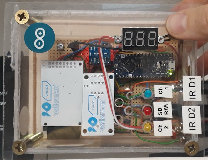 Logging 2 Electricity Smart Meters Using Arduino Nano Every Arduino