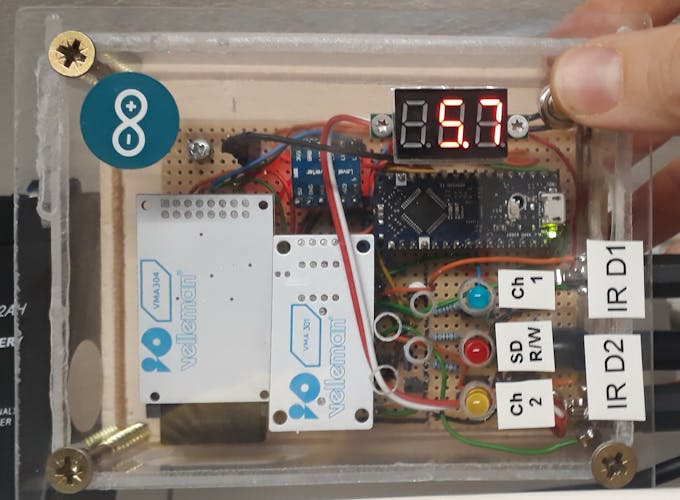 Logging 2 Electricity Smart Meters Using Arduino Nano Every Arduino