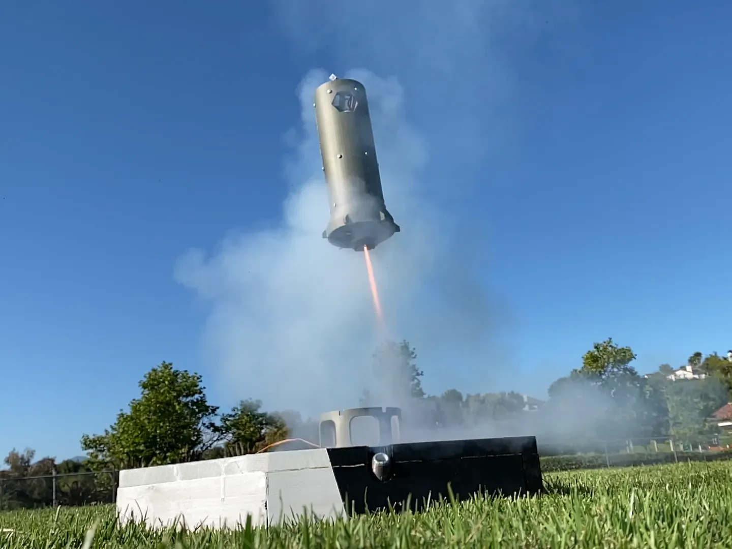 Frontier Thrust Vector Controlled Hopper! - Hackster.io