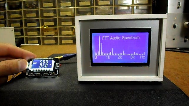 Diy Fft Audio Spectrum Analyzer Arduino Project Hub
