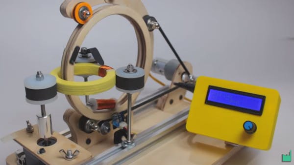 A DIY Toroidal Coil Winding Machine Built with an Arduino - Hackster.io