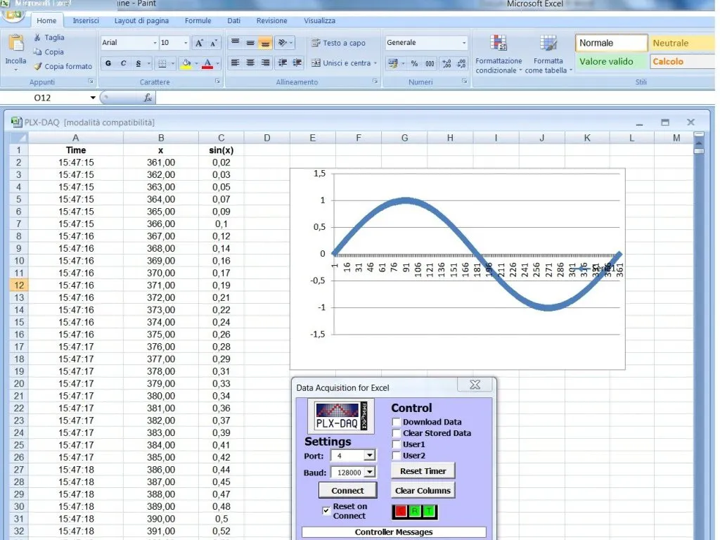 Arduino and real time charts in Exce - Hackster.io