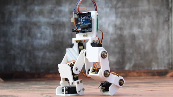 3D-Printed Bipedal Robot Takes Its First Steps - Hackster.io