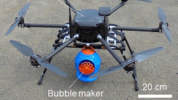 Bee-Like Drones Can Use Bubble Machines to Pollinate Flowers - Hackster.io