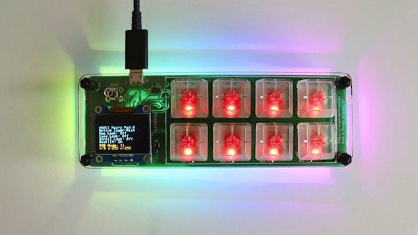 ANAVI Macro Pad 8 Offers Eight Mechanical Keys, an OLED Display, and ...