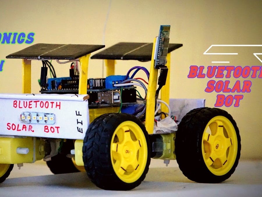 Bluetooth Solar Bot - Arduino Project Hub