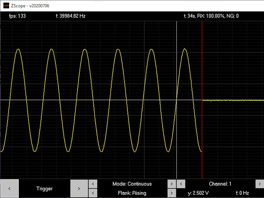 ZScope - Arduino Oscilloscope, 8-Channels, Up to 100 kHz | Trybotics