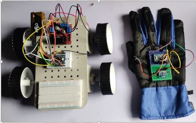 Gesture Controlled Car - Arduino Project Hub