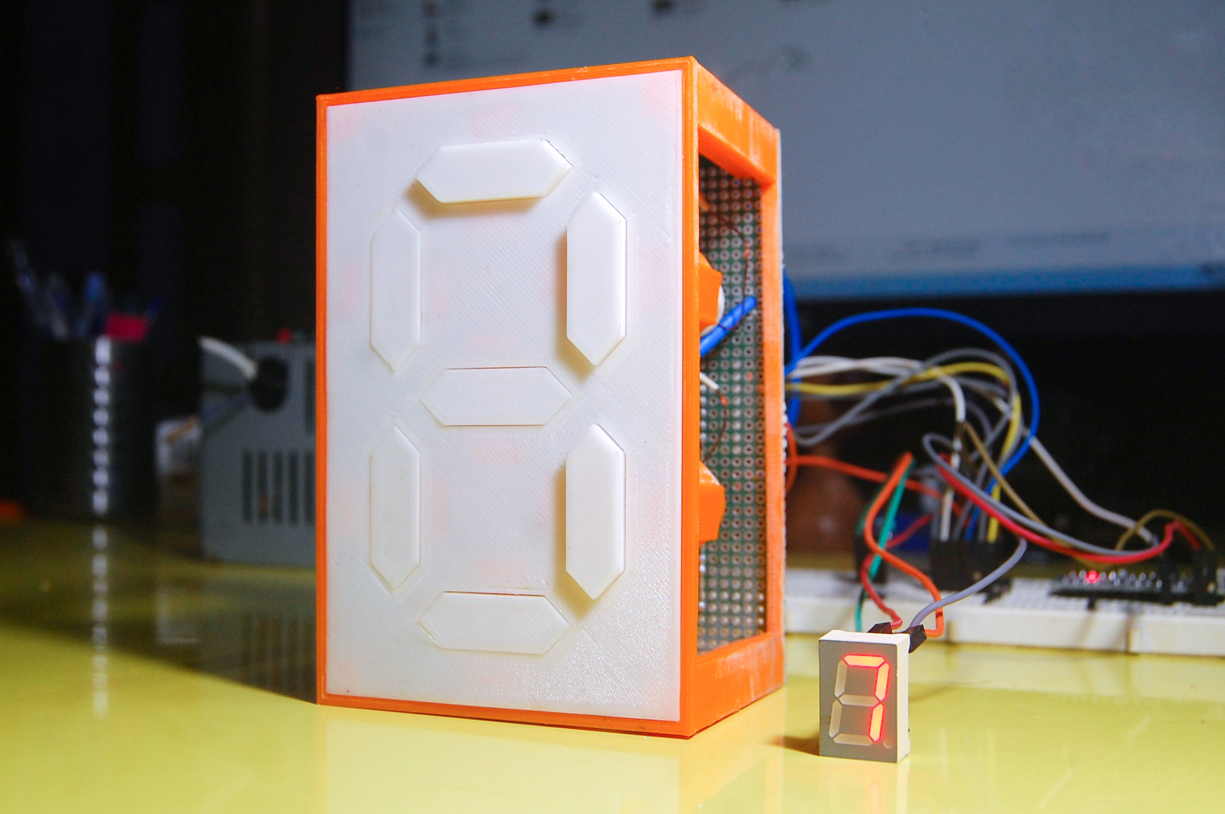 Mechanical 7-Segment Display - Hackster.io