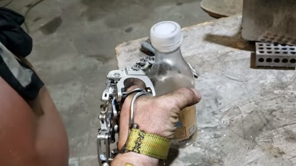 This Amputee Is Building His Own Terminator-esque Prosthetic Hand ...