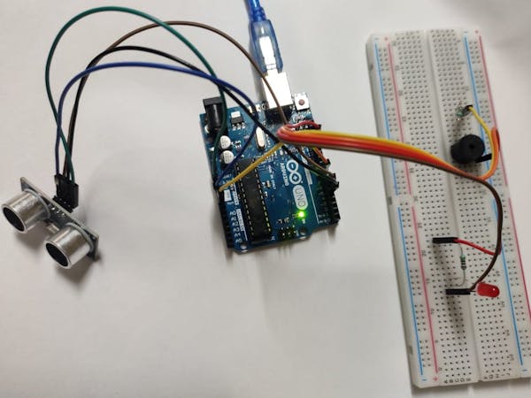 Distance indicator for cars - Arduino Project Hub