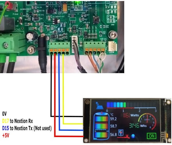 A Remote Wireless Connected Colour Nextion Display Arduino Project Hub