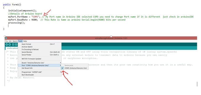 Simplest Way For Voice Recognition Project Using Ctoarduino Arduino Project Hub 