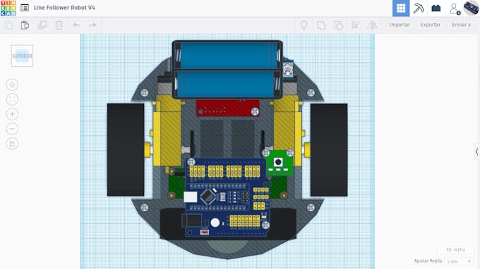 Line Follower Robot V4 Arduino Project Hub