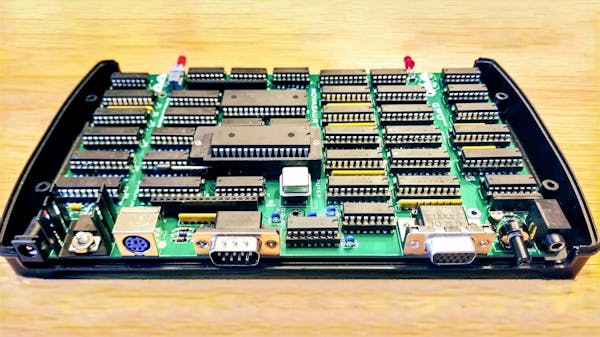Novasaur Retrocomputer's TTL-Only Design Emulates the Intel 8080 ...