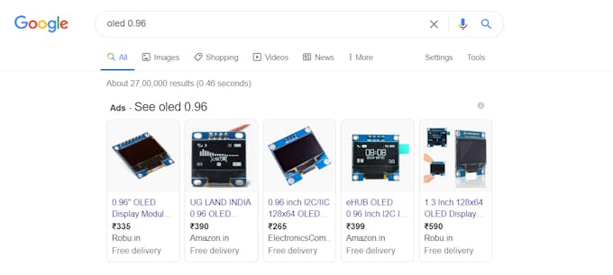 0.96 inch OLED Getting Started Guide - Arduino Project Hub