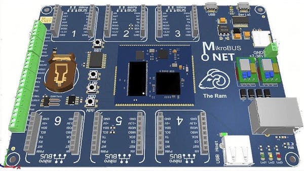 The MikroBus.Net RAM Board Brings Six Sockets, 32MB of Flash to ...