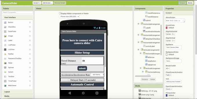 Arduino Bluetooth-Controlled Motorized Camera Slider - Arduino Project Hub