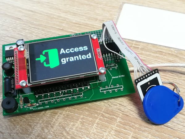 ESP32 Based RFID Reader with Touch Display - Hackster.io