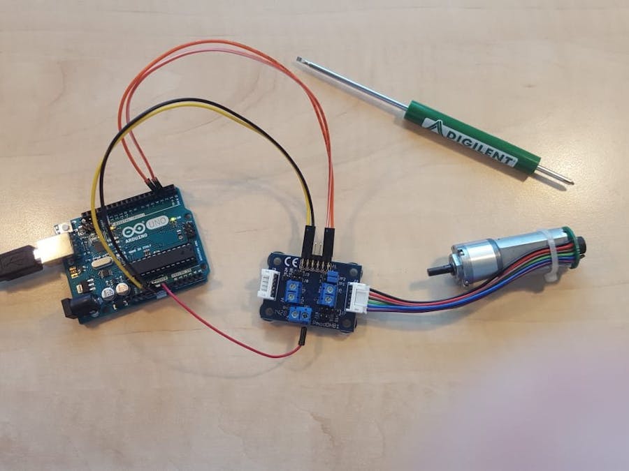Using the Pmod DHB1 with Arduino Uno - Arduino Project Hub Using the Pmod DHB1 with Arduino Uno - Arduino Project Hub