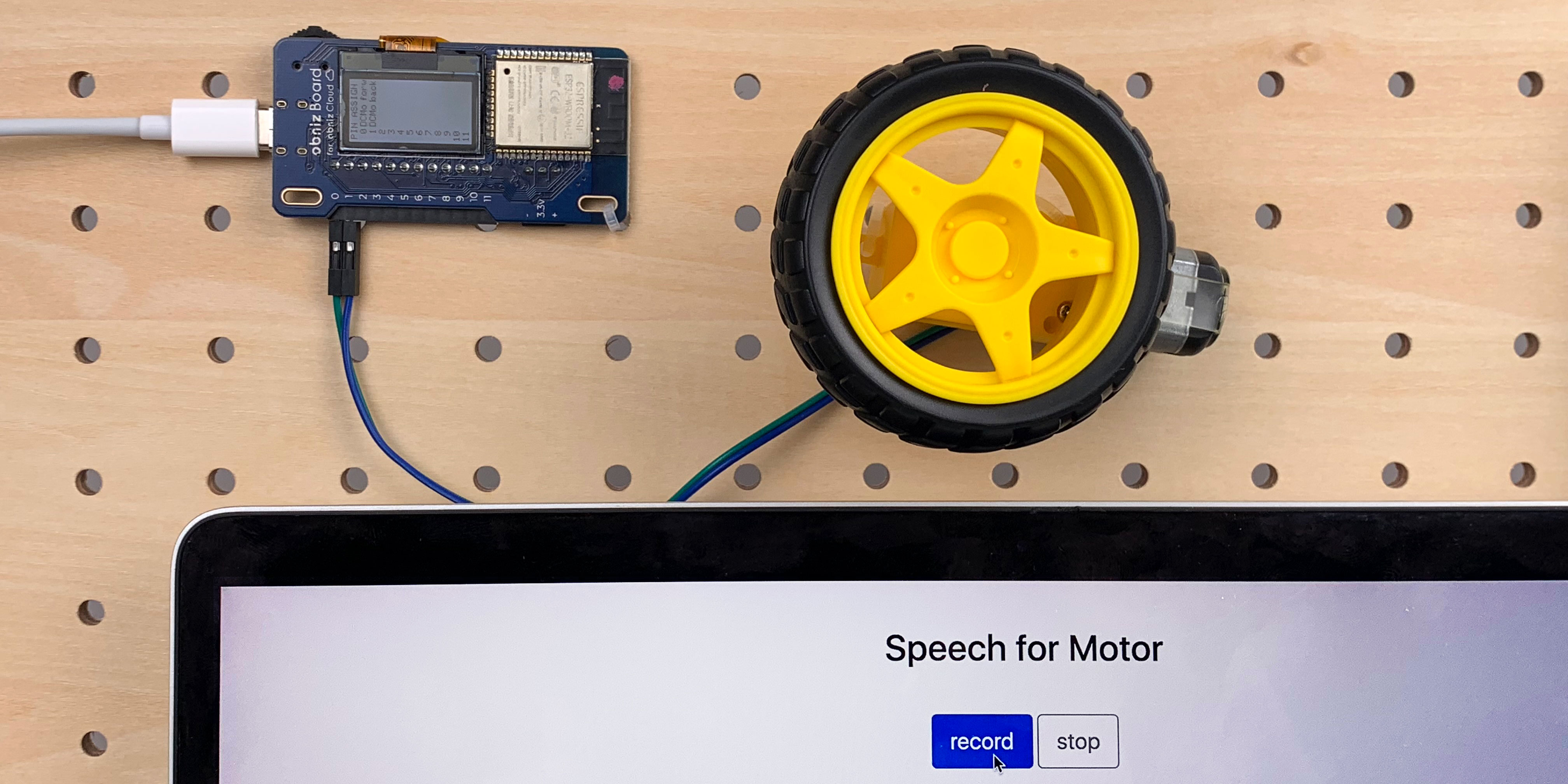 DC motor driven by voice recognition - Hackster.io