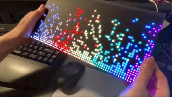 Adafruit's Matrix Portal Packs a SAM D51, Wi-Fi, and Accelerometer for ...