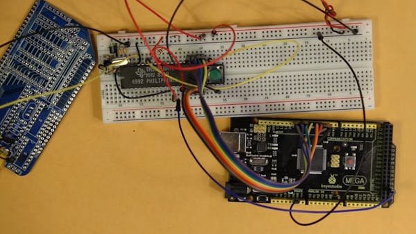 Using an Arduino Mega to Experiment with a Vintage Video Generation Chip - Hackster.io