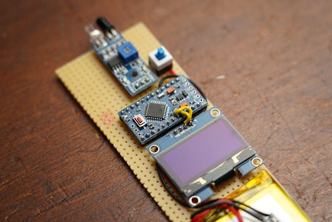 Diy Tachometer Rpm Meter Arduino Project Hub