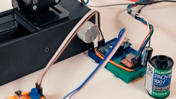 Scan a Roll of 35mm Film Automatically with This DIY Rig - Hackster.io
