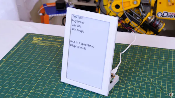 This ePaper Message Board Can Be Updated From Anywhere - Hackster.io