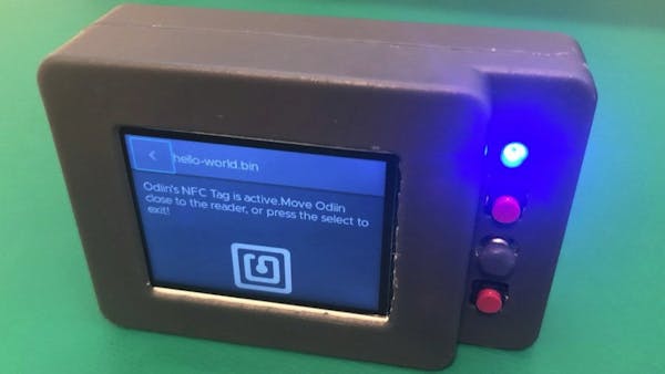 Chris Dailey's Odiin Is a Self-Contained nRF52840-Powered NFC Tag Emulator Gadget - Hackster.io