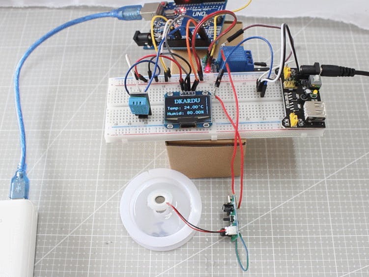 How To Make Arduino Automatic Temp And Humidity Controller