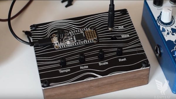 Create a Synth and Sequencer Using Bantam Tools' Desktop CNC Milling Machine - Hackster.io