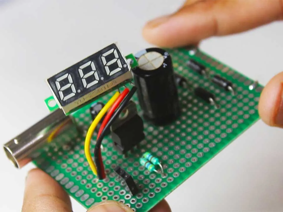 LM317 Adjustable Power Supply circuit - Hackster.io