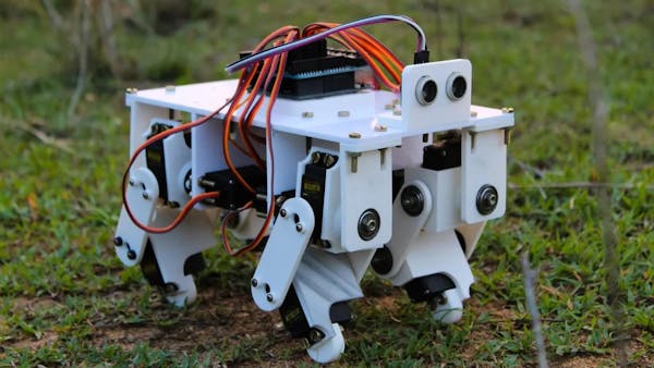 3D-Printed Quadruped Robot Runs on Arduino - Hackster.io