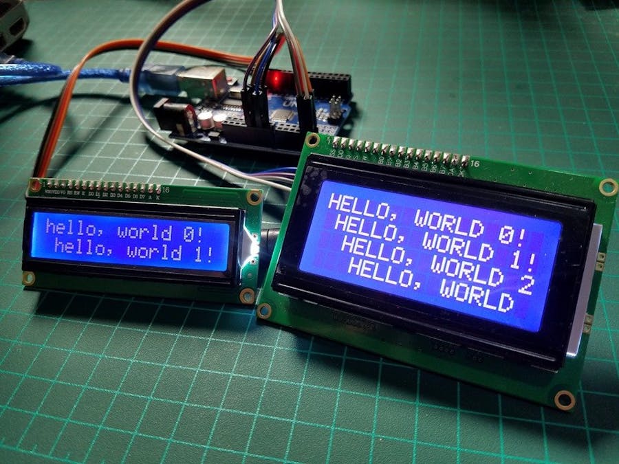 How to Connect an I2C Lcd Display to an Arduino - Arduino Project Hub How to Connect an I2C Lcd Display to an Arduino - Arduino Project Hub