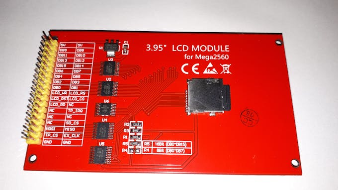 Arduino Due With 480x320 Tft With Touch Arduino Project Hub