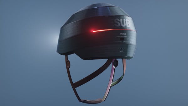 ESUB Tracks Is the Smart, Self-Sufficient Bicycle Helmet of the Future - Hackster.io